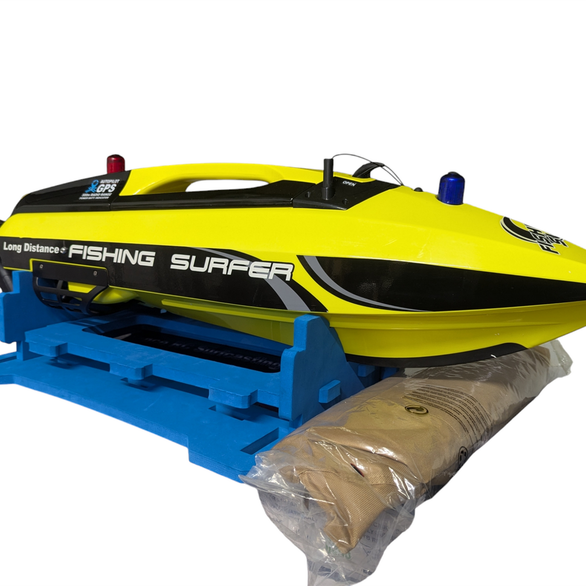 FISHING PEOPLE SURFER LAUNCHED RC BAIT RELEASE GPS BOAT v2.0 - GRADE A ...
