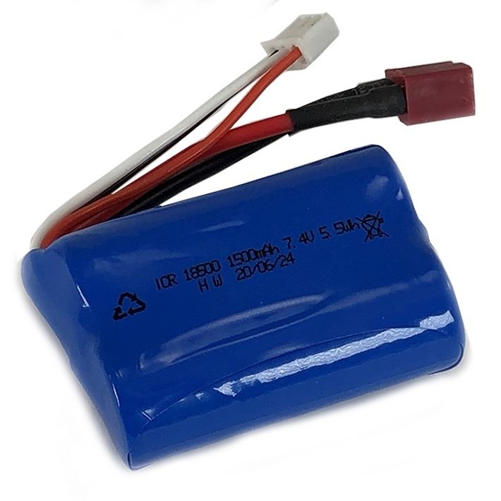 FTX TRACER HI-CAPACITY LI-ION 7.4V 1300MAH BATTERY PACK (FOR BRUSHED ...